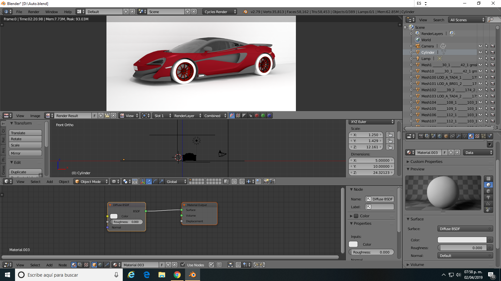 Render Auto – Constructora Gutiérrez